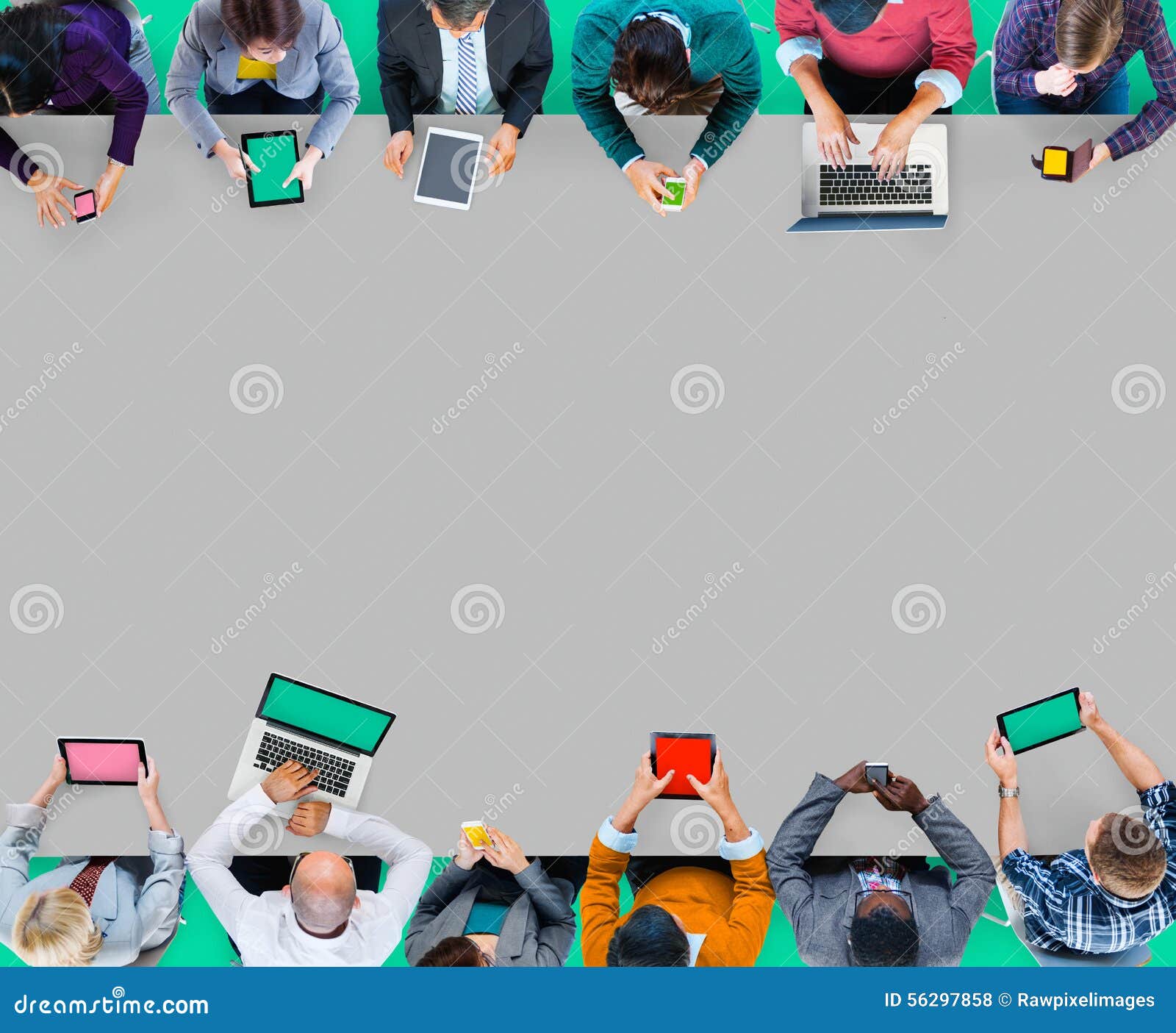 Digital Device Online Internet Wireless Technology Communication Stock ...