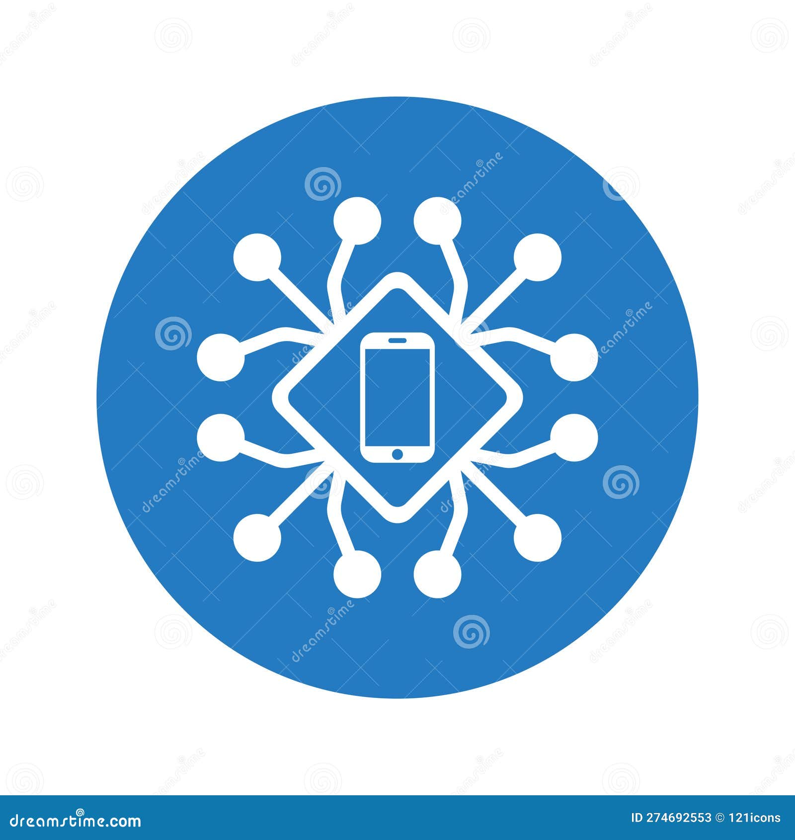 Digital, Digitization, Tech Icon Stock Illustration - Illustration of ...