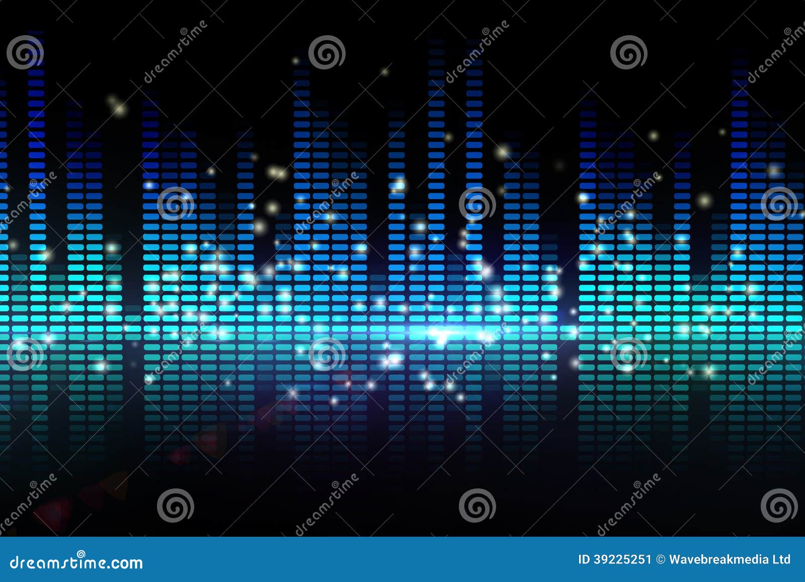 Digital disco design stock illustration. Illustration of colour - 39225251