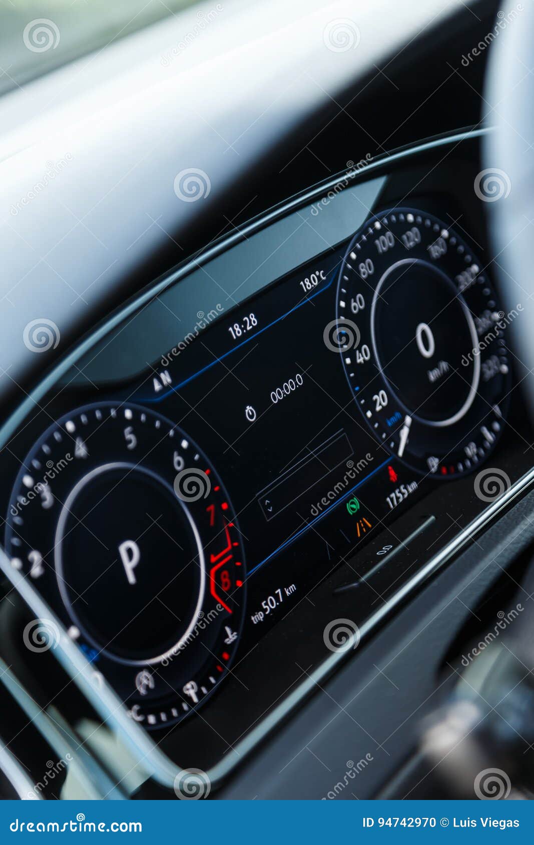 Digital Display Car Intelligent Speed Control Technology Indi Stock ...