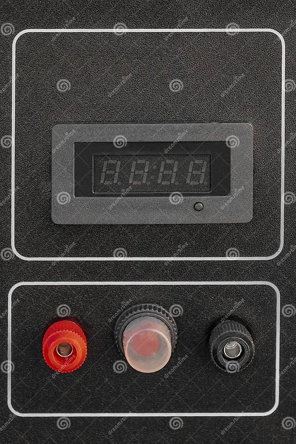 Digital display stock image. Image of pole, digits, electricity - 64913967