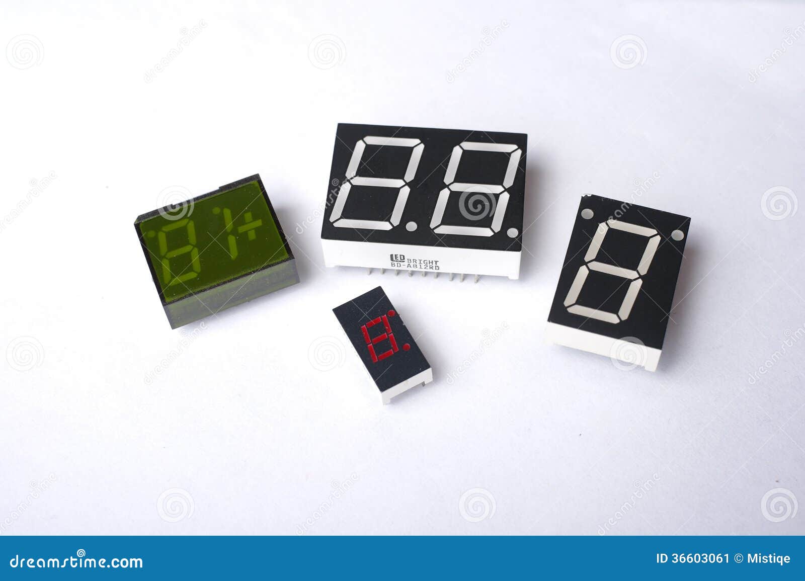 Digital displays stock image. Image of indicator, info - 36603061