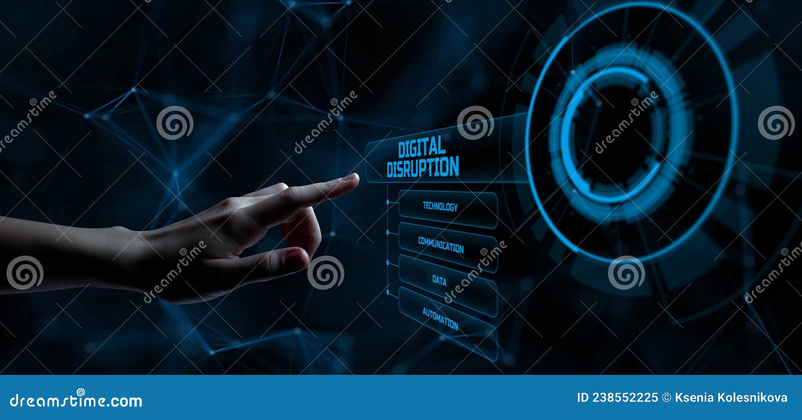 Disruptive Innovation - Disruptive Technologies Concept - Illustration ...