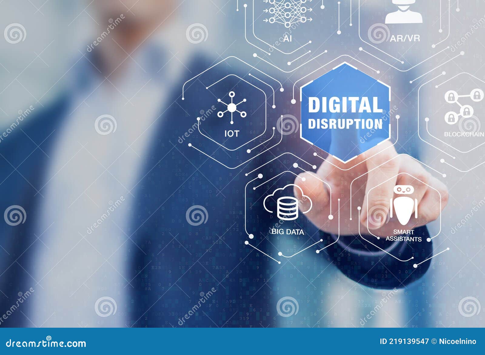 Digital Disruption. Disruptive Business Ideas. IOT, Smart City, Big ...