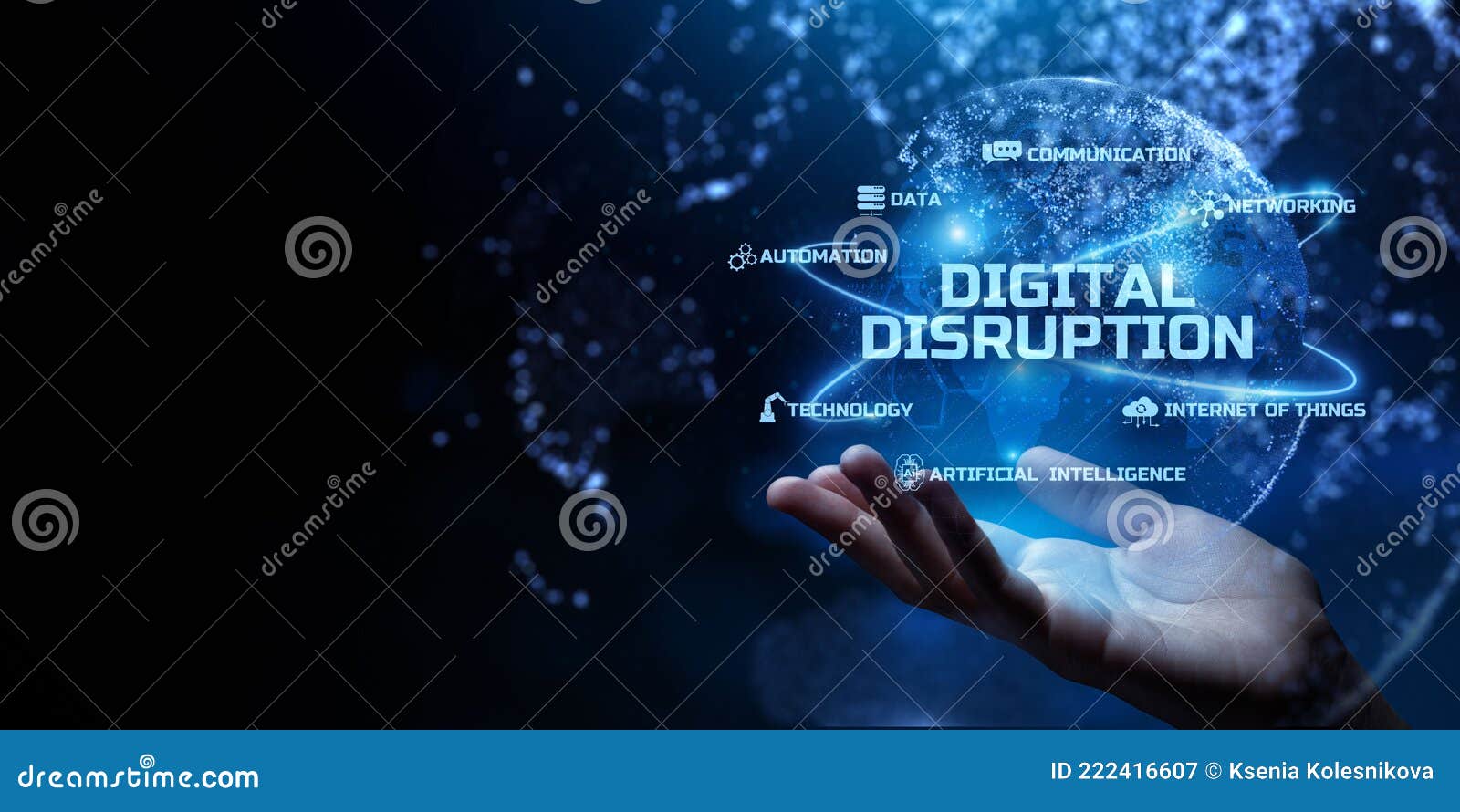 Digital Disruption Digitalization Innovation Internet Technology ...