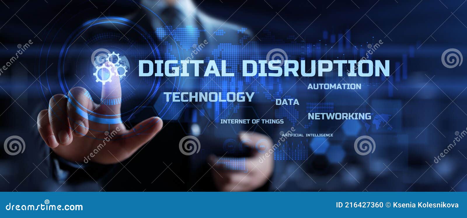 Digital Disruption Transformation Innovation Technology Business ...
