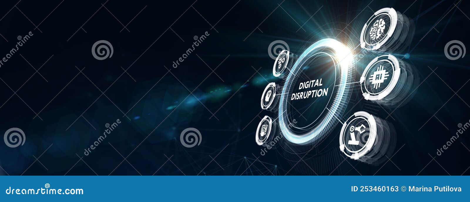 Digital Disruption Transformation Innovation Technology Business ...