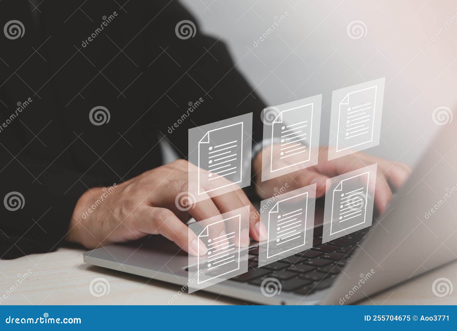 Digital Document Management System DMS Business Information Management ...