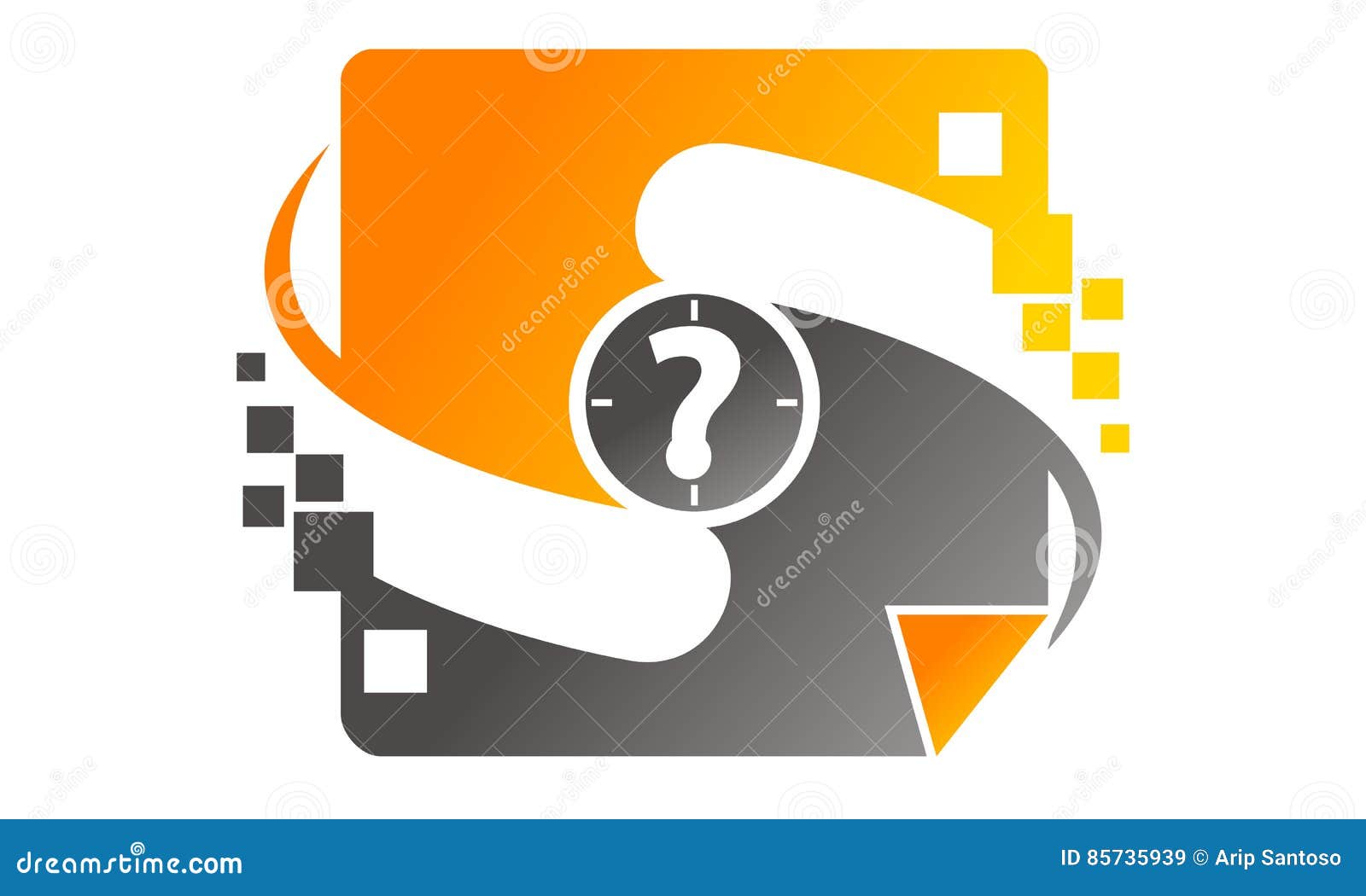 Digital Document Transfer stock vector. Illustration of communication ...