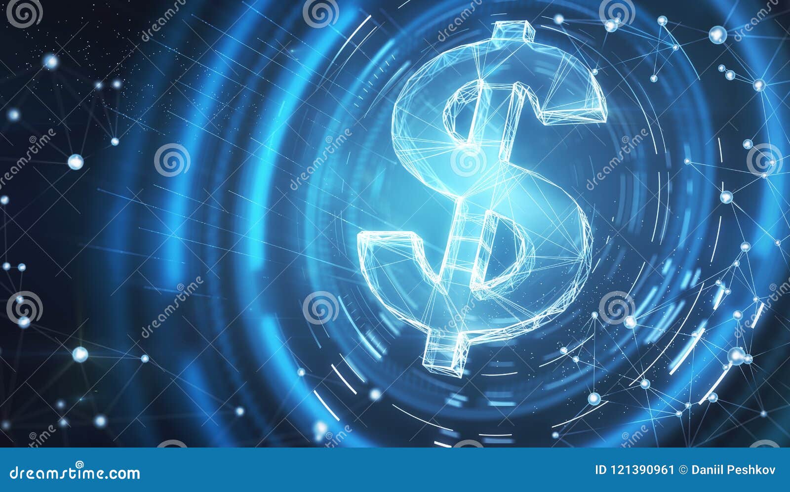 Digital dollar sign stock image. Image of board, dollar - 121390961