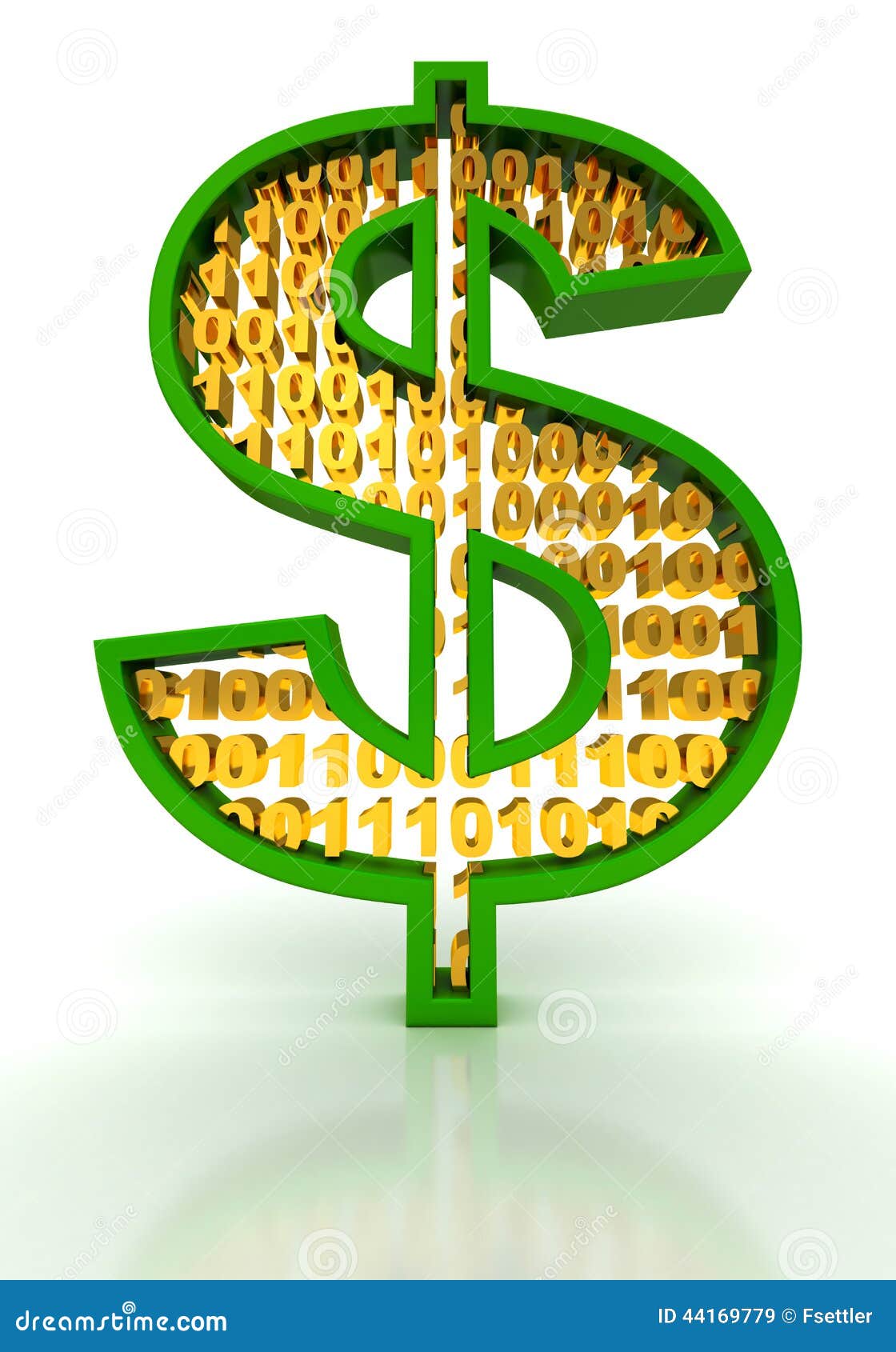 Digital Dollar Sign Backdrop Royalty-Free Stock Photography ...