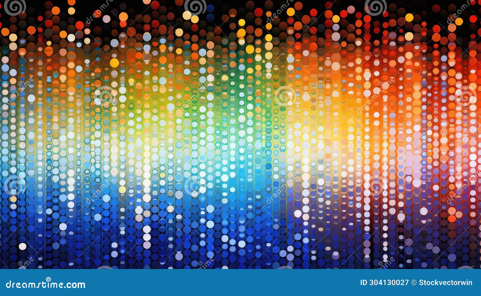 Digital Dot Technology Background Stock Illustration - Illustration of ...
