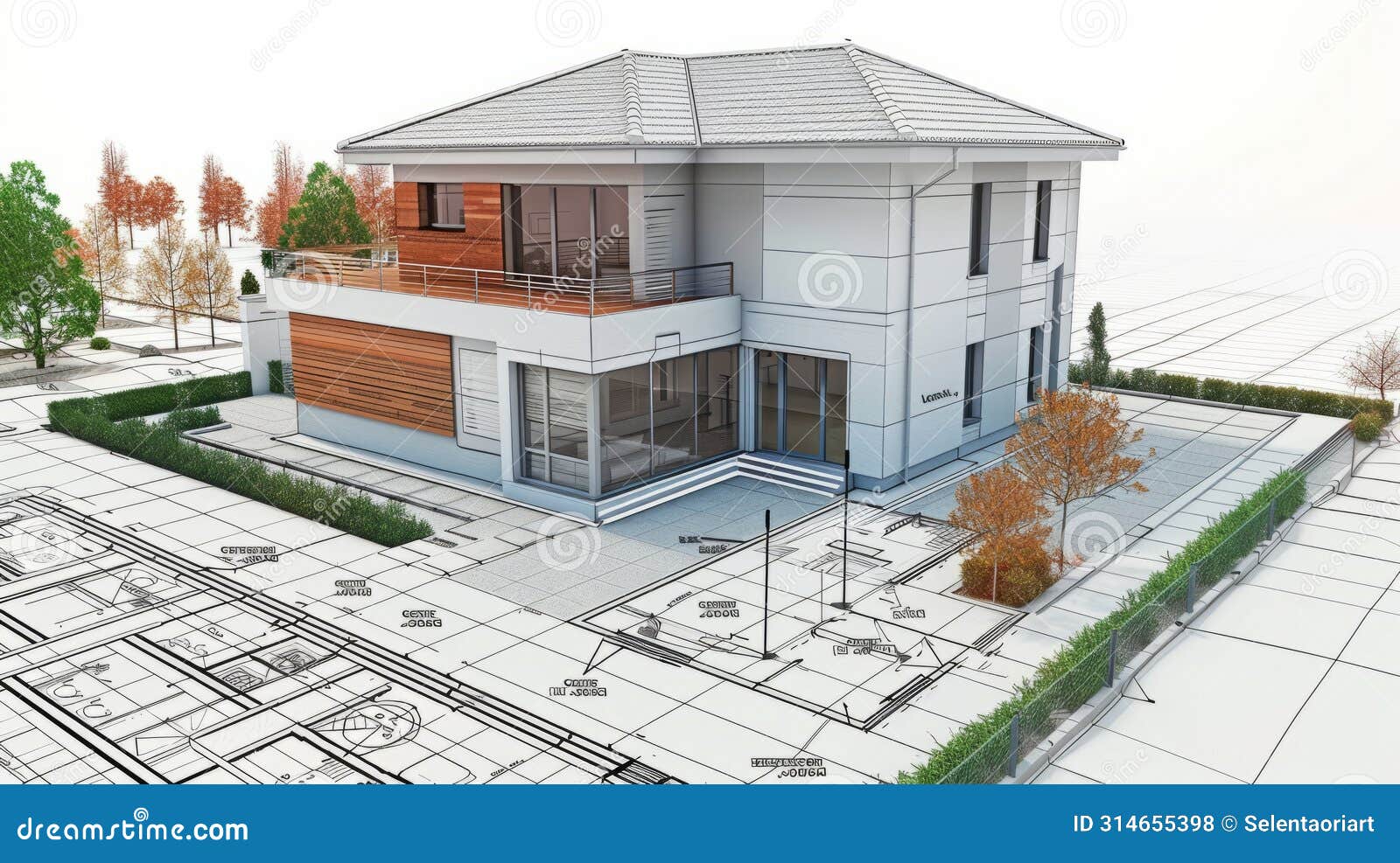 Digital Drafting Tools for Modern Design Stock Illustration ...