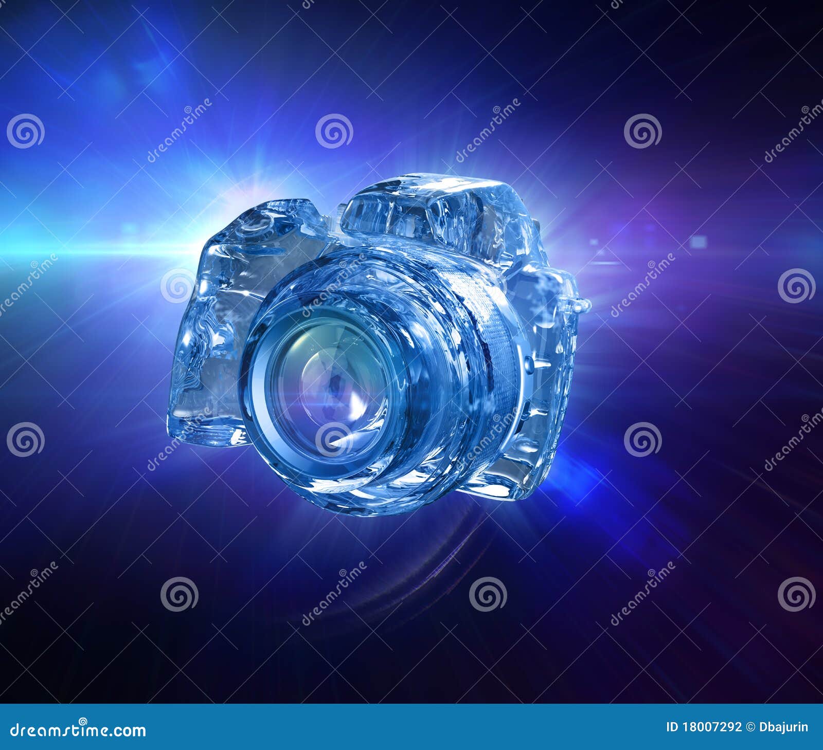 Digital DSLR camera stock illustration. Illustration of optics - 18007292