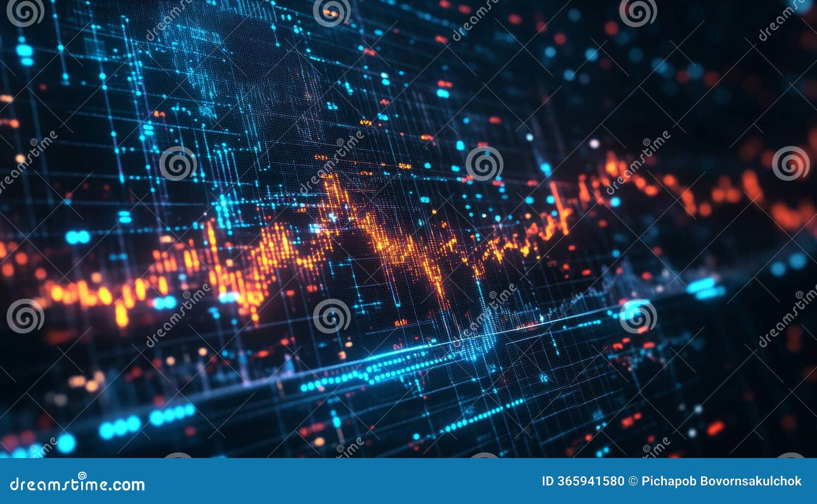 Dynamic Graphical Background Design For Tech And Digital Applications ...