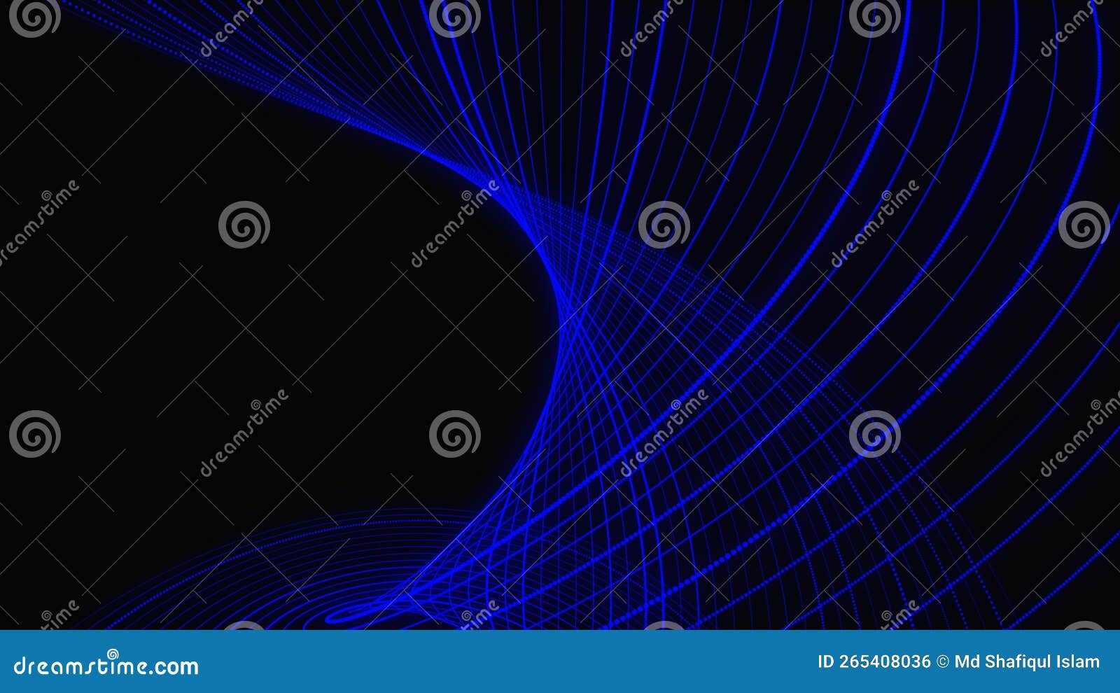 Digital Dynamic Wave of Dots. Purple Twist Dot Wave. Connecting ...
