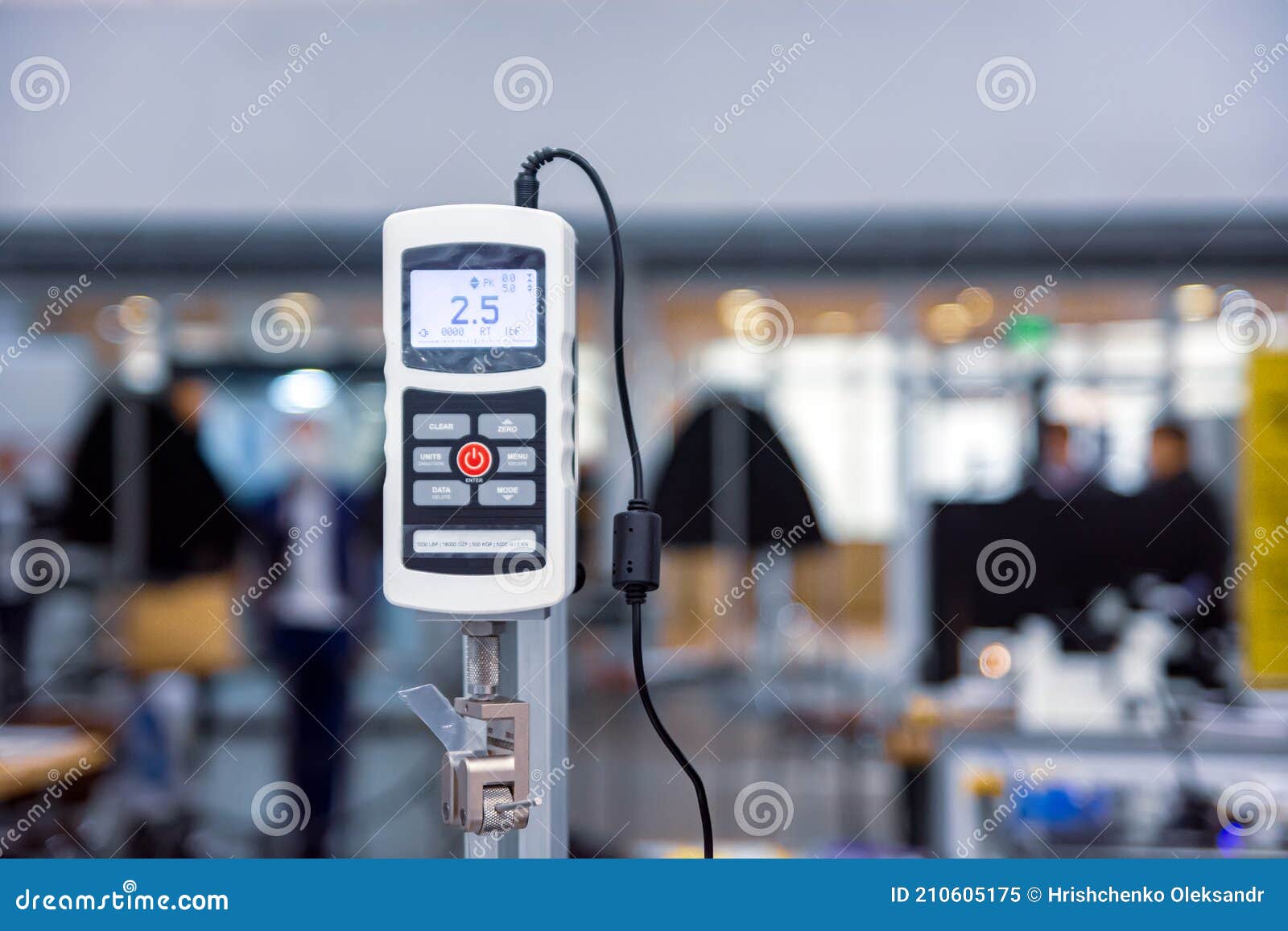 Digital Dynamometer. Digital Pressure Gauge Designed For Tensile And ...