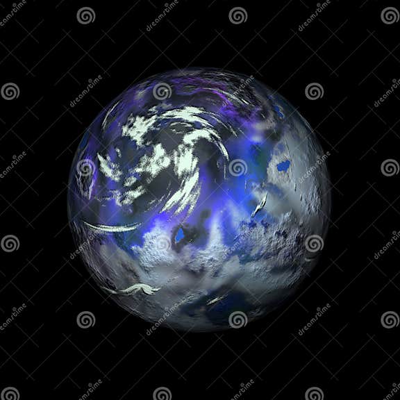Digital Earth stock illustration. Illustration of planet - 66970