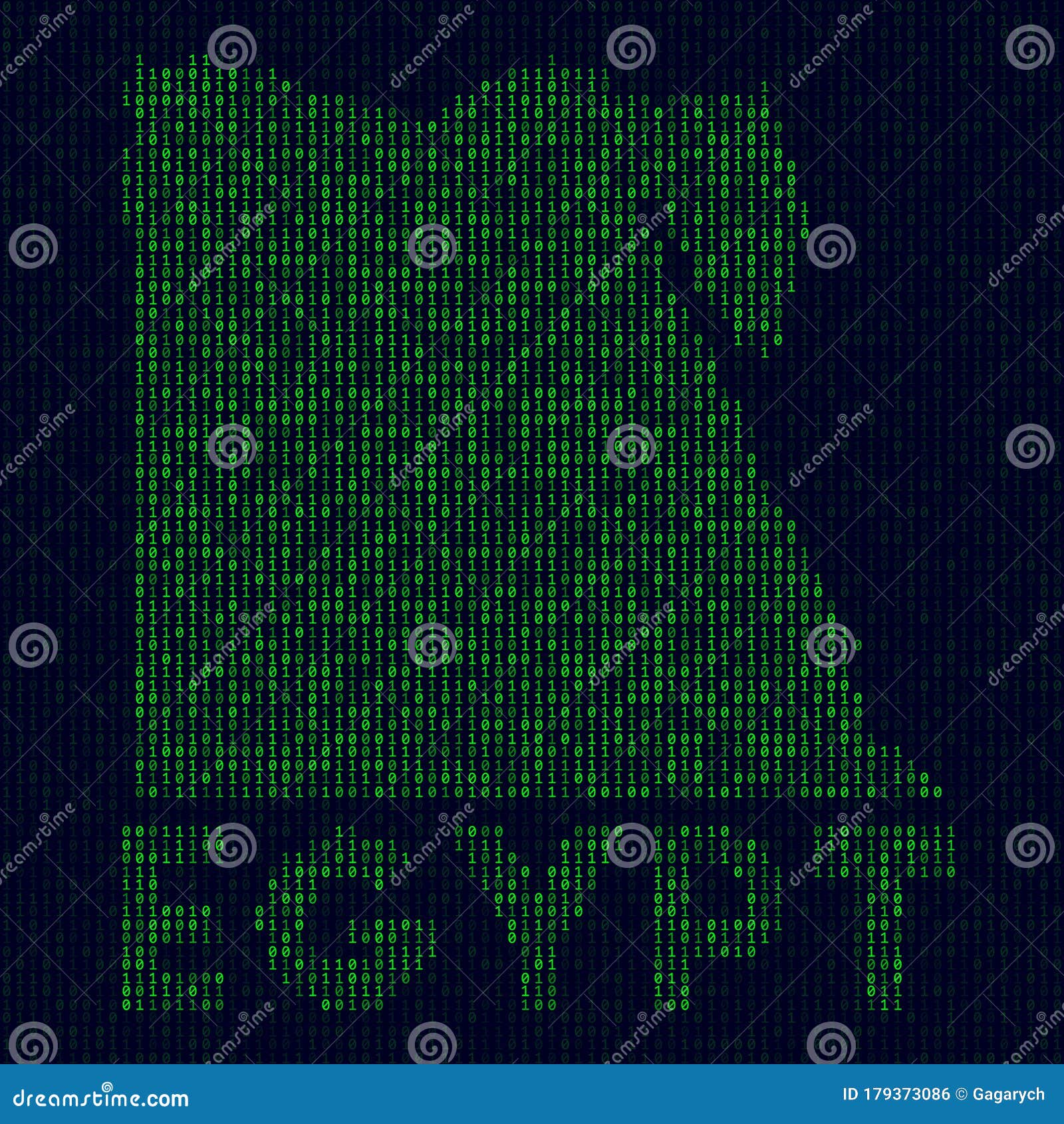 Digital Egypt logo. stock vector. Illustration of abstract - 179373086