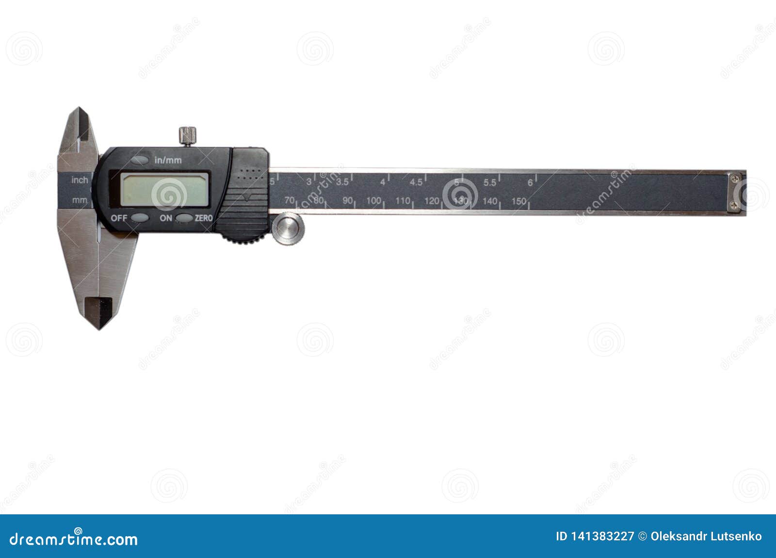 Digital Electronic Calipers Stock Image - Image of construction ...