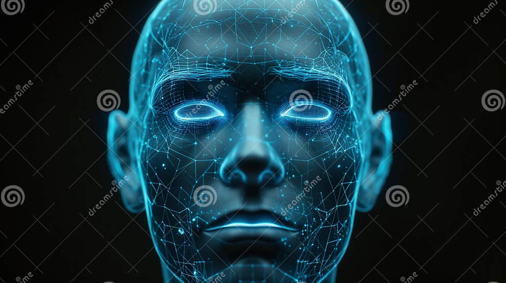 Digital Entity stock illustration. Illustration of human - 317100906