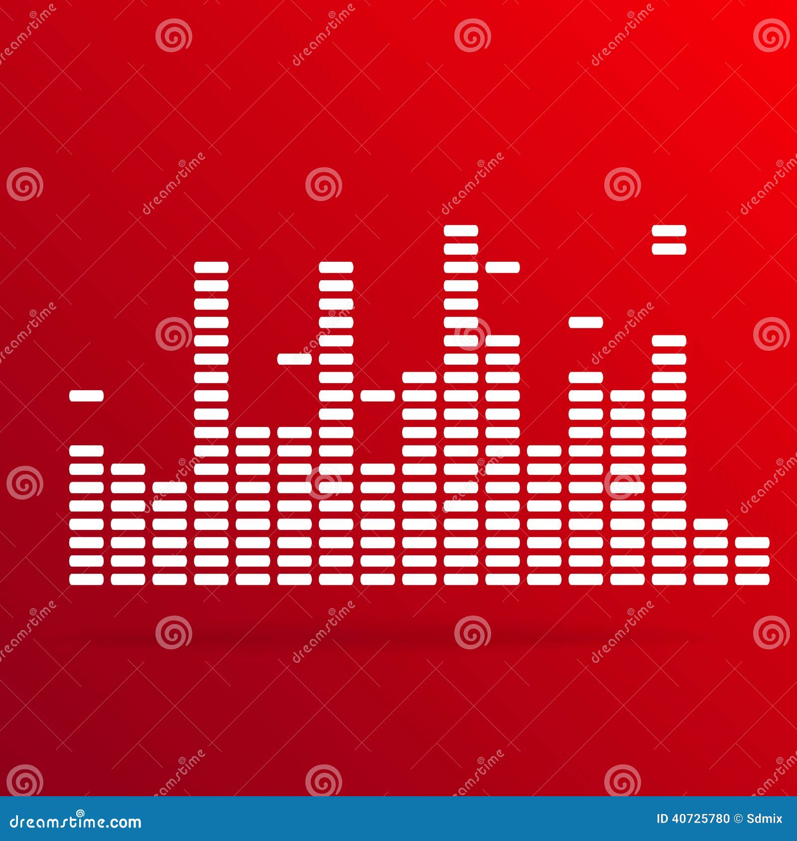 Red Equalizer White Background Stock Illustrations – 957 Red Equalizer ...