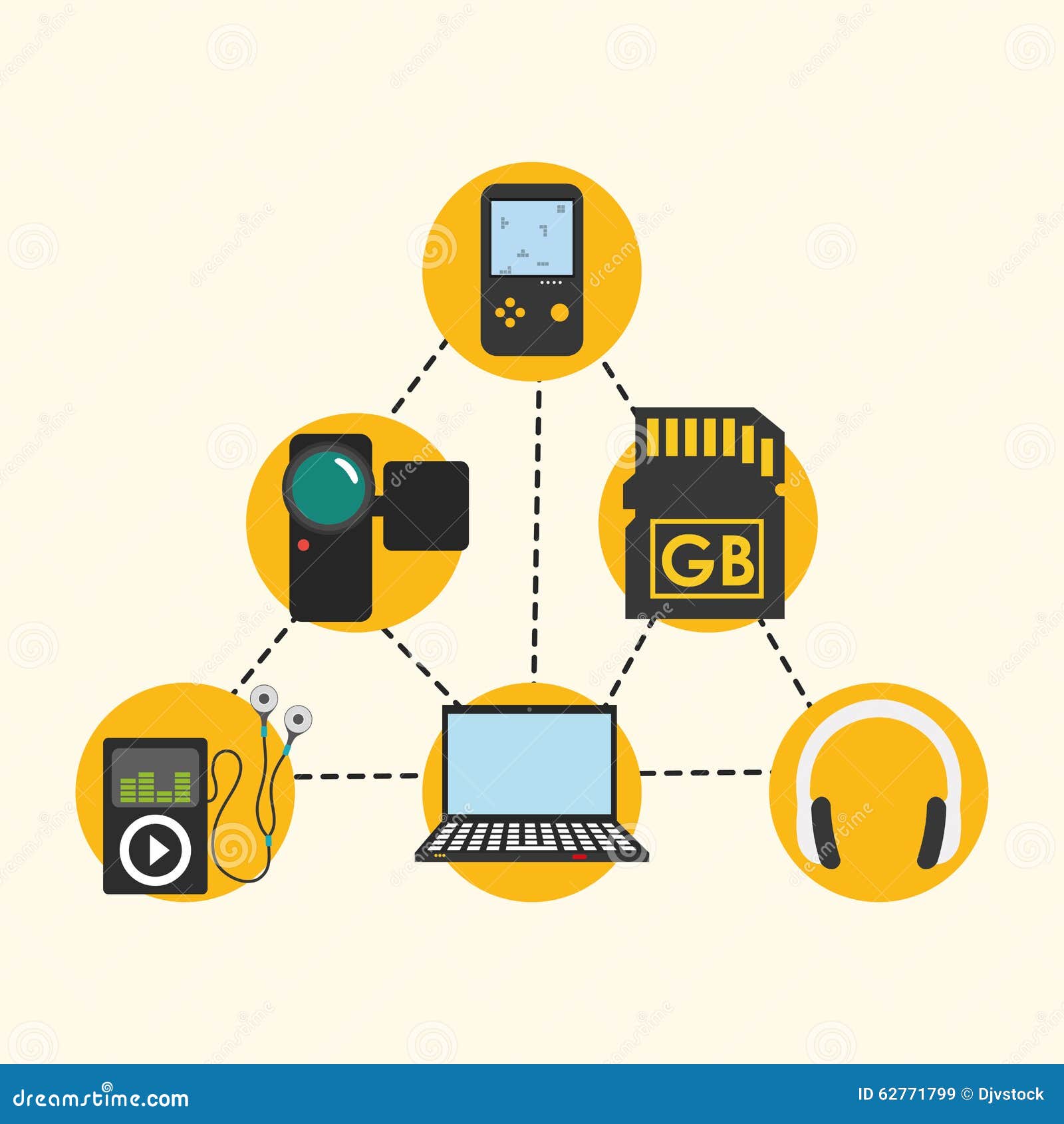 Digital era technology stock vector. Illustration of technical - 62771799