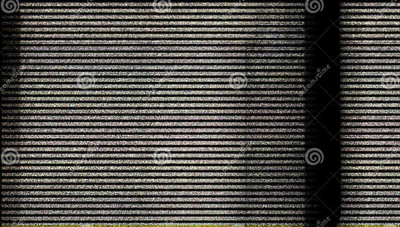 Digital Errors on the Screen. Colorful Stripes Noisy Television Screen ...