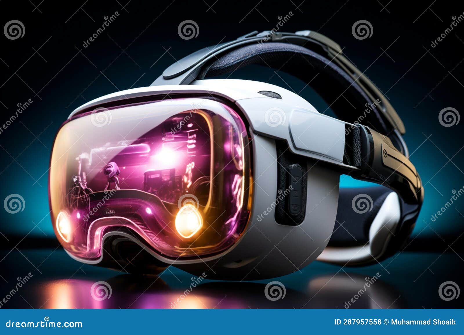 Digital Evolution Futuristic VR Headset Becomes the Ultimate Gadget for ...