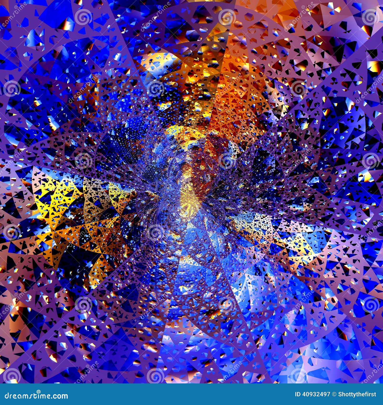 Digital Explosion stock image. Image of distortions, blue - 40932497