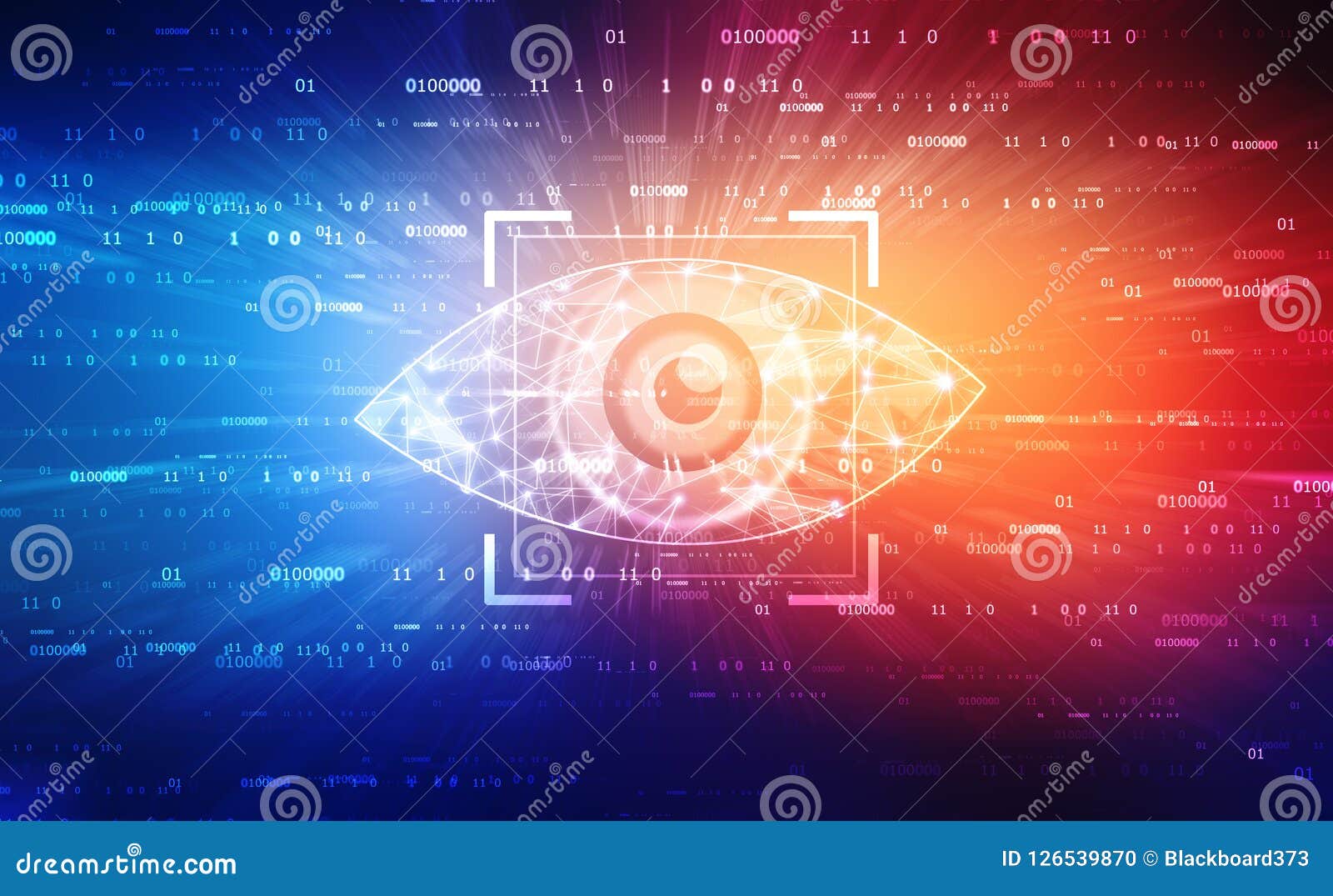 Digital Eye, Security Concept, Cyber Security Concept Stock Photo ...