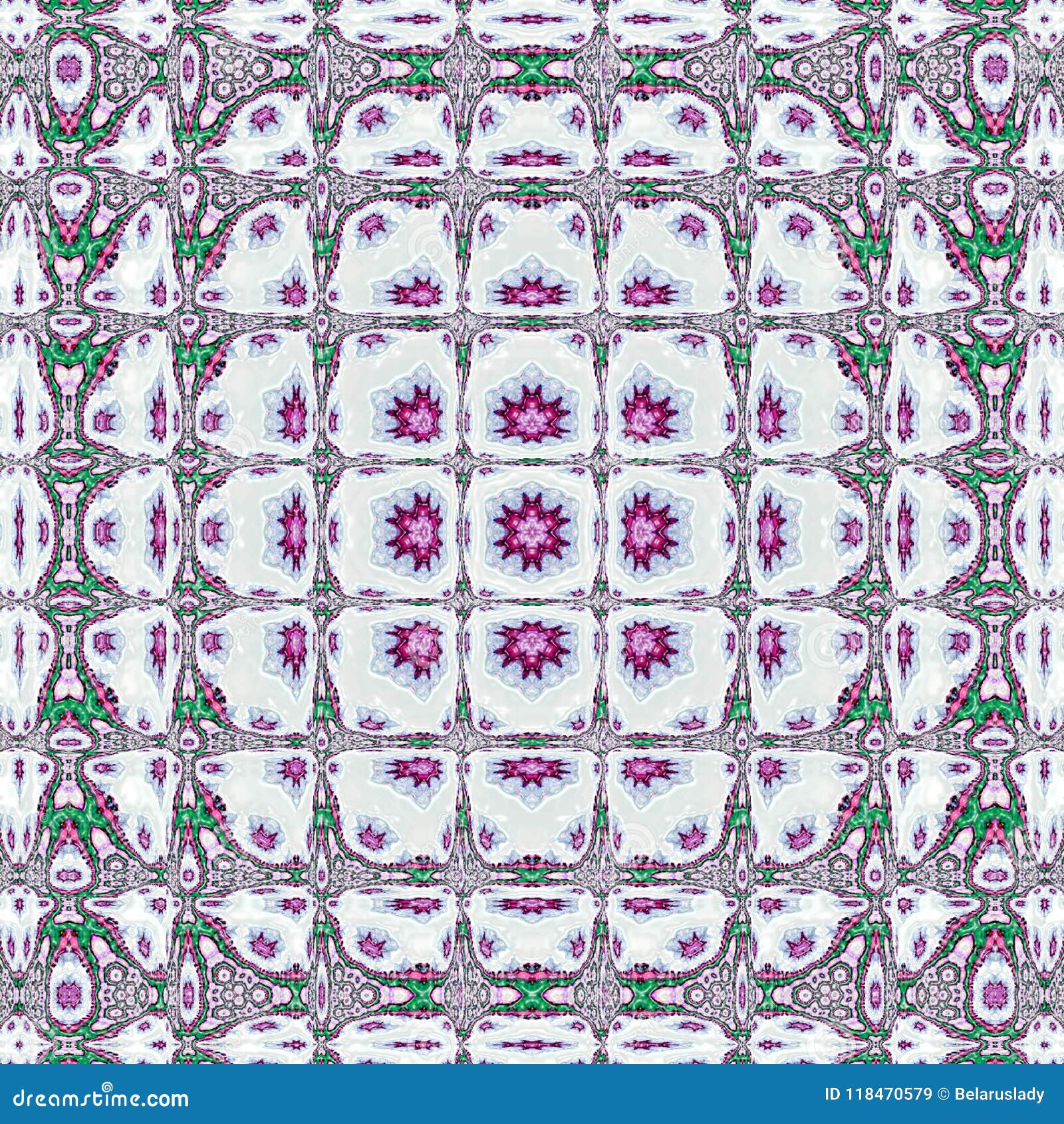 Digital Fantasy Design of Modern Tile Square with Square Frame Stock ...