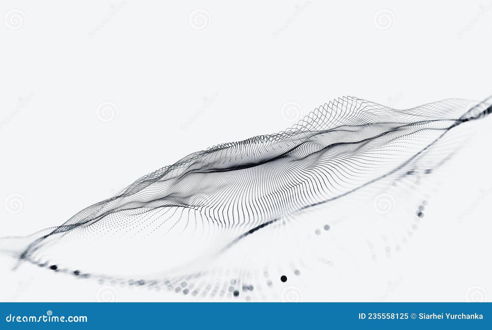 Digital Field, Informational Data Flow. Data Storage And Protection ...