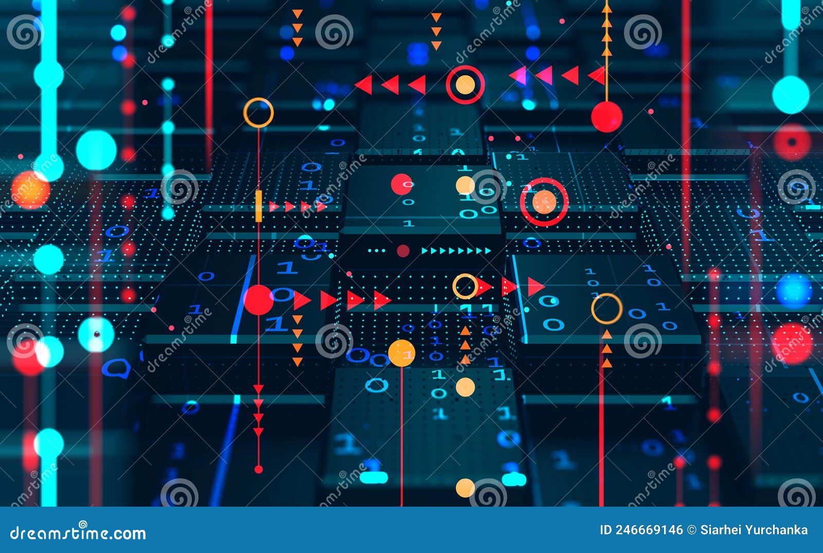 Futuristic CPU. Database, Data Center. Quantum Processor In Global ... Futuristic CPU. Database, Data Center. Quantum Processor In Global ...