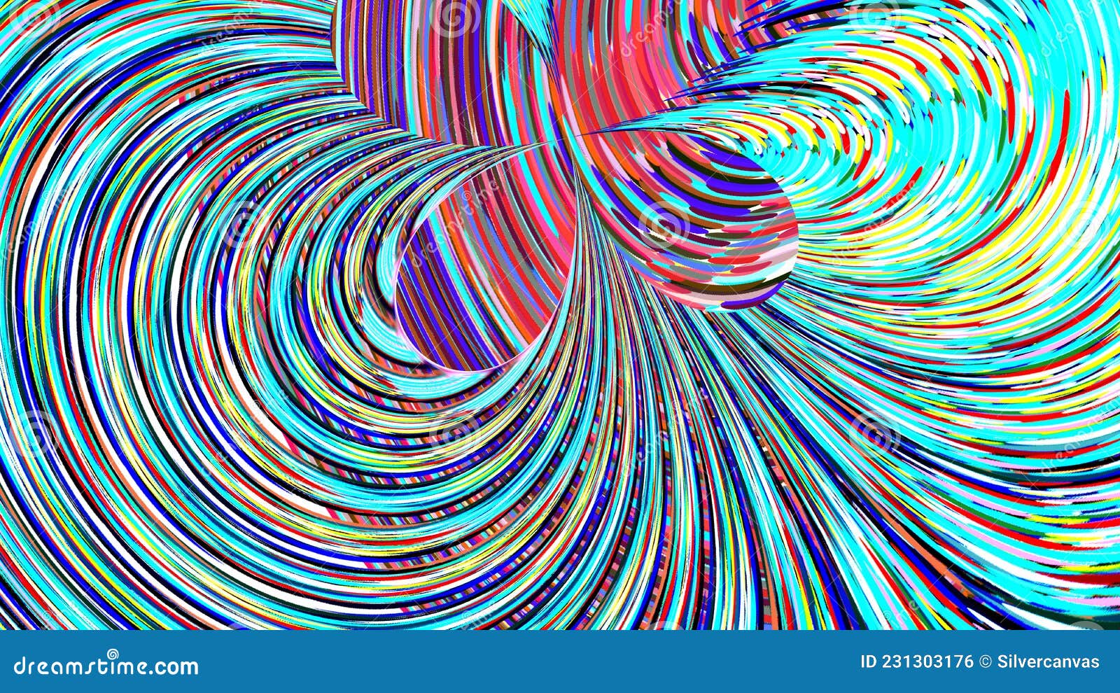 Abstract Unique Textured Background and Digital Painting Stock ...