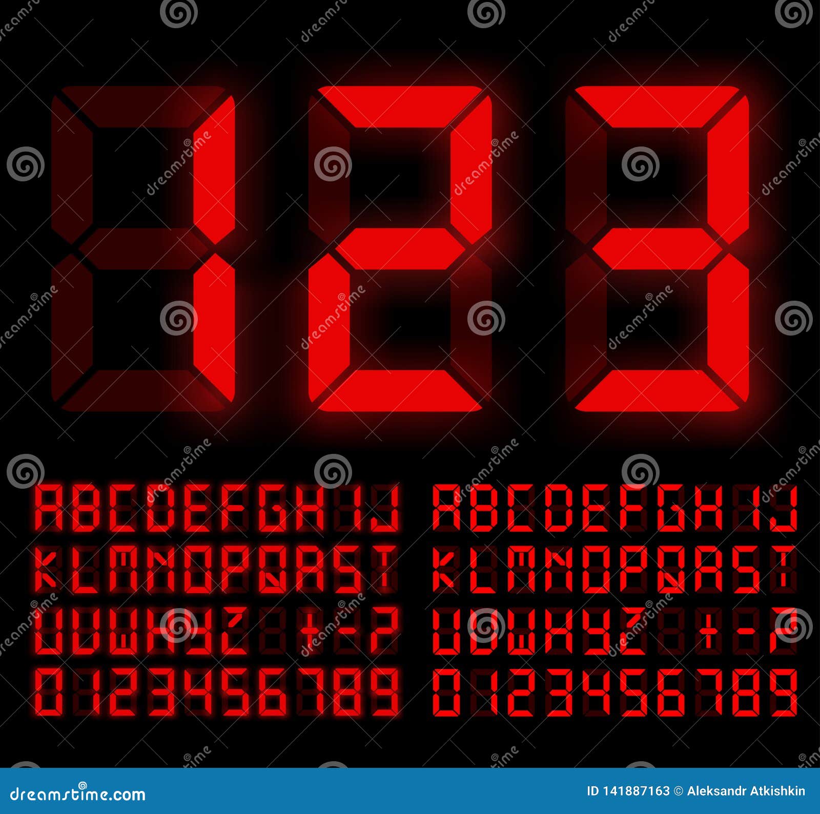 Lcd Digit Stock Illustrations – 1,117 Lcd Digit Stock Illustrations ...