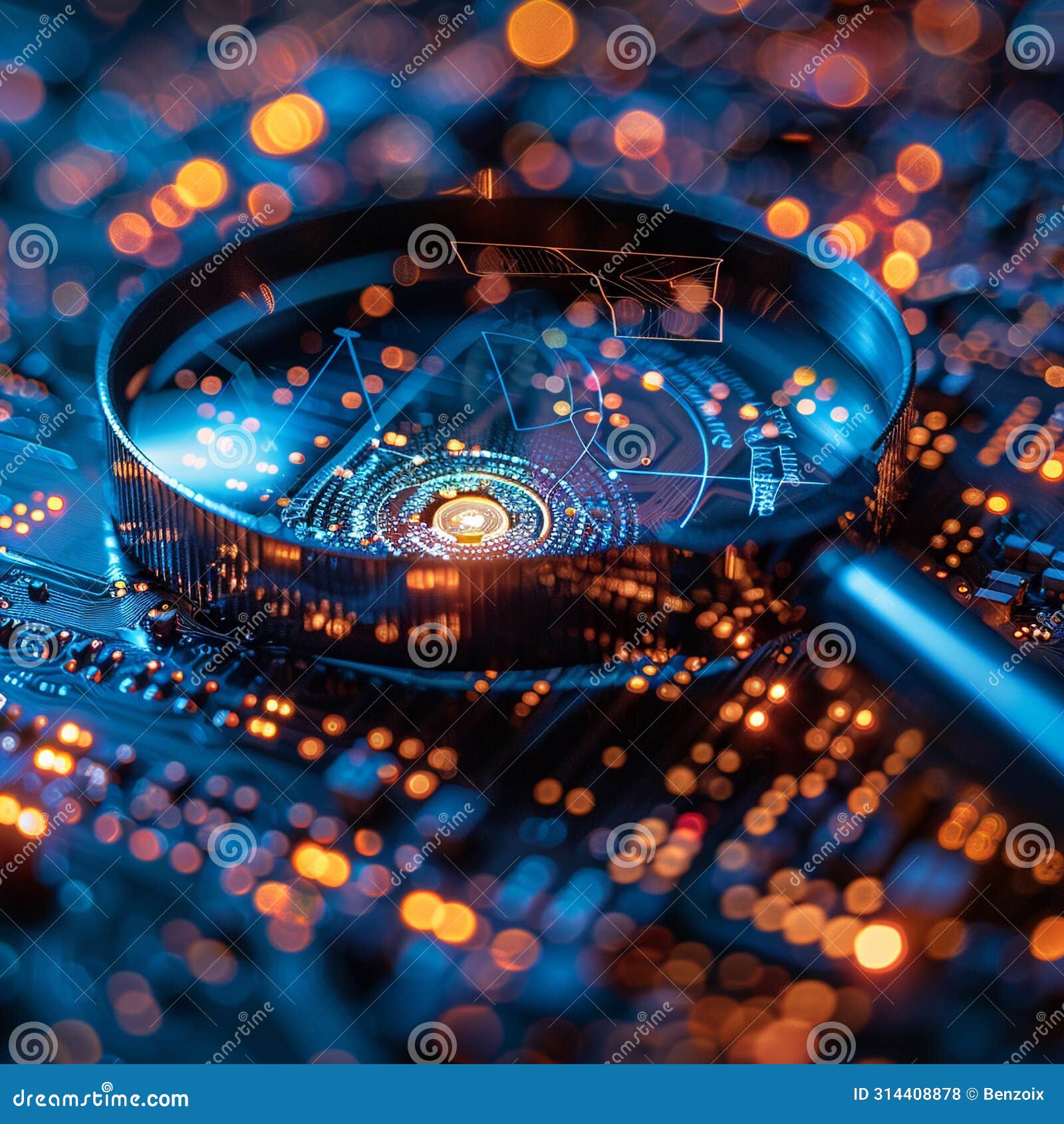 Digital Forensics Analyst Tracing Cybersecurity Breaches Digital Trails ...