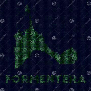 Digital Formentera logo. stock vector. Illustration of formentera ...