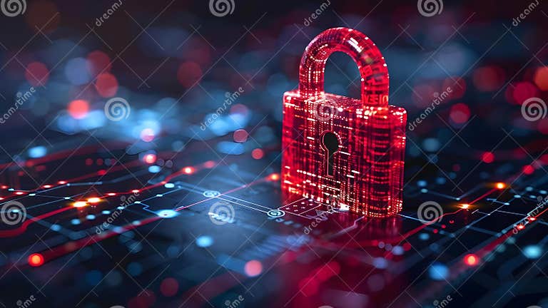 Digital Fortress: Cybersecurity Concept. Concept Cybersecurity ...