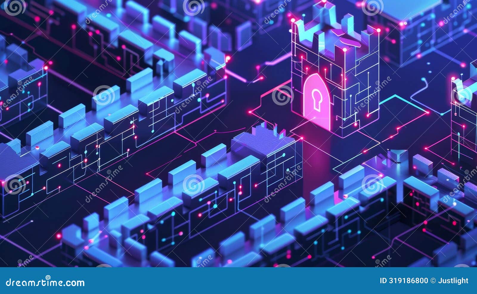 A Digital Fortress of Firewalls and Encryption Codes Guarding the Flow ...