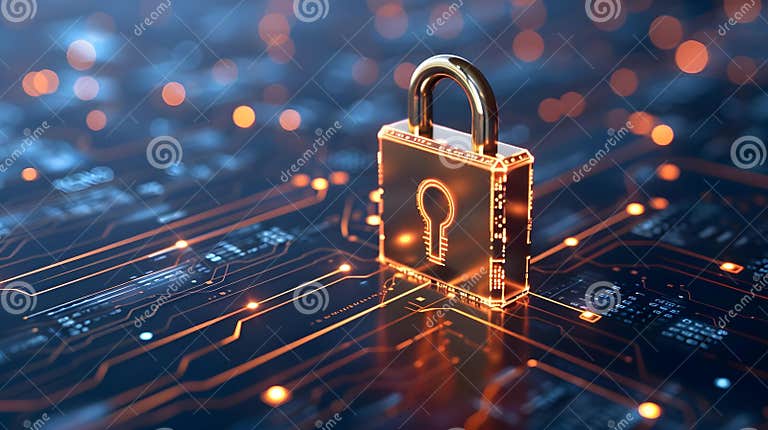 Digital Fortress: Secure Data Network. Concept Secure Data Network ...