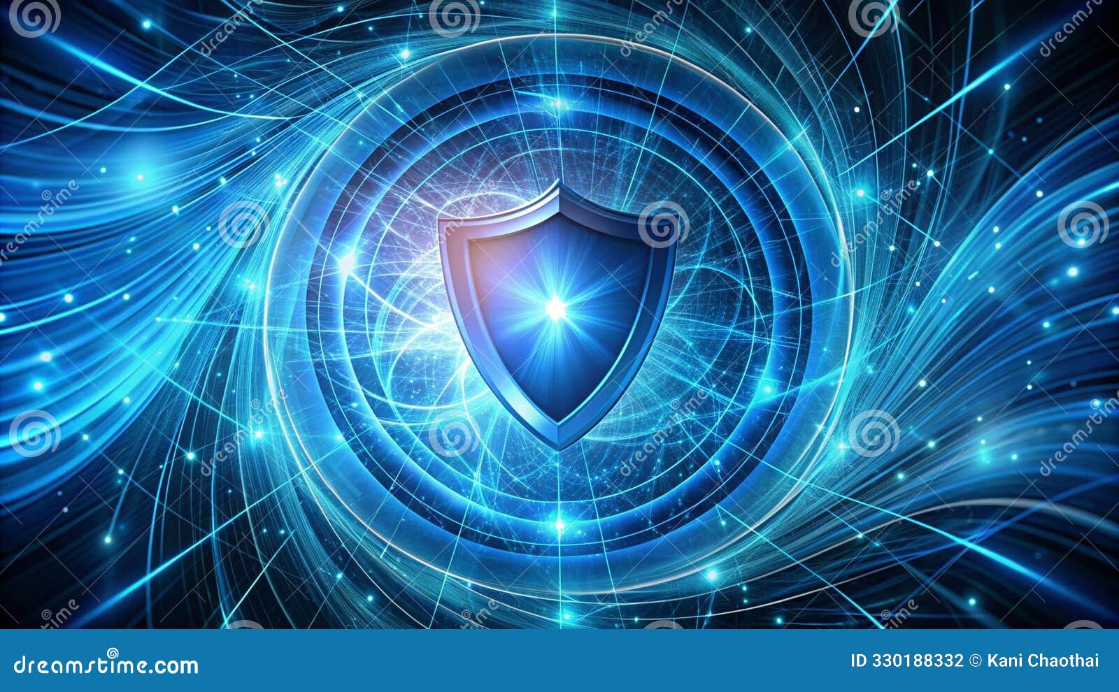 A Digital Fortress: Visualizing Antivirus Protection AI Generated Stock ...