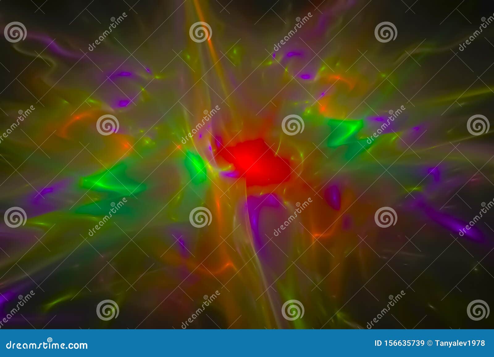 Fractal Effect Science Current Black Fantasy Infinity Mystic Light ...