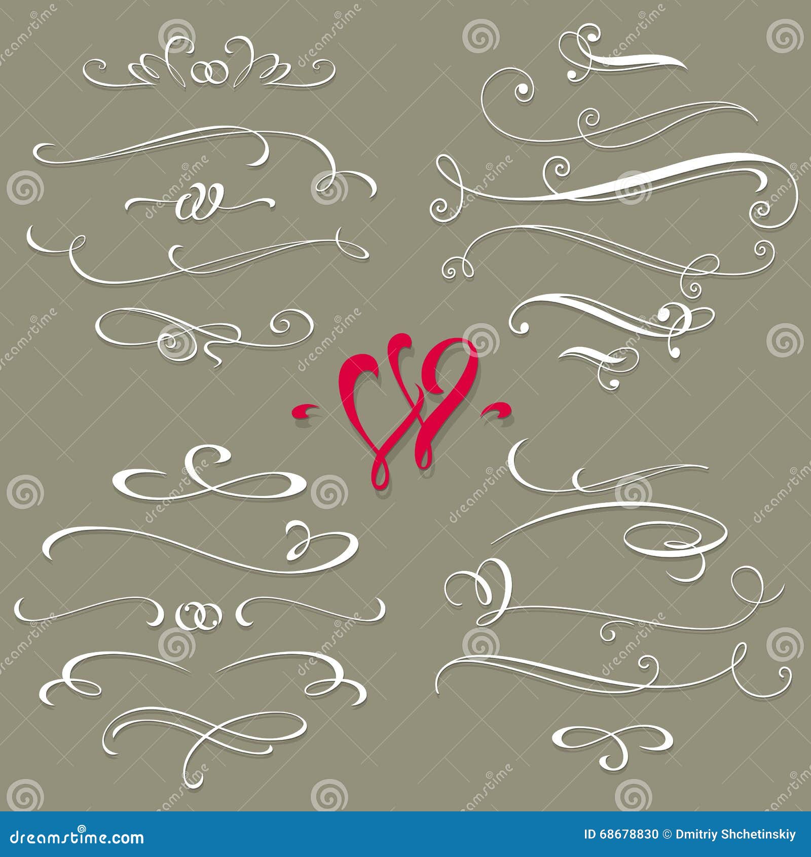 Digital frames set stock vector. Illustration of abstract - 68678830