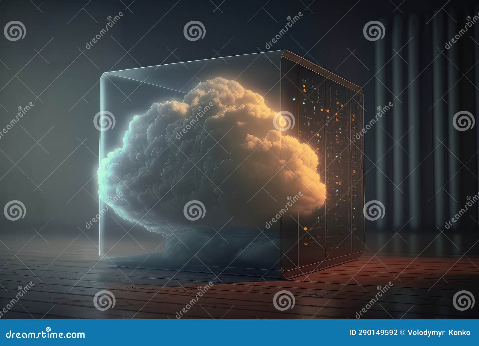 Futuristic Imaginative Parade Scene Celebrating The Progress Of A ...