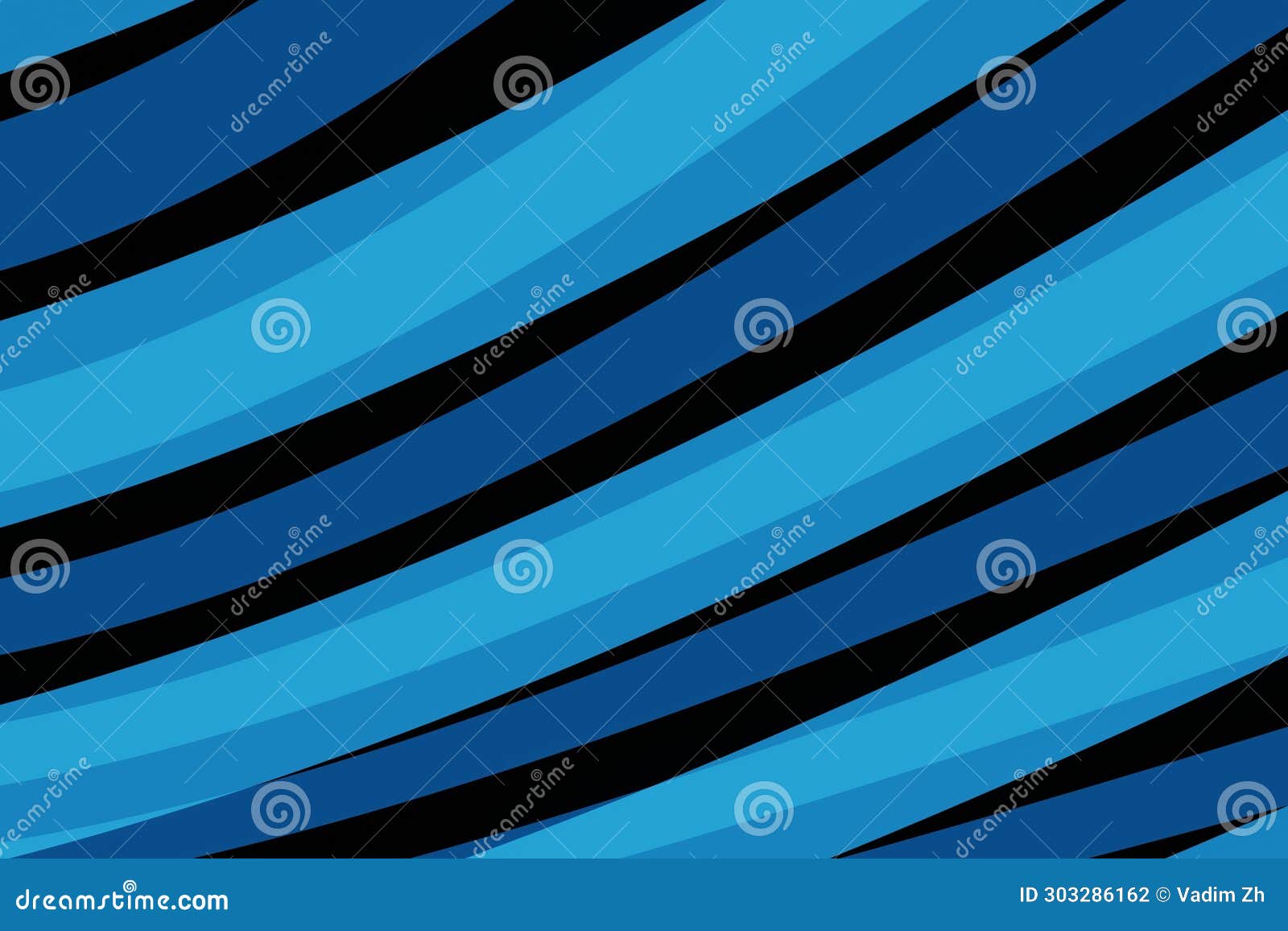 Digital Generated Abstract Blue and Black Lines Background. Textured ...