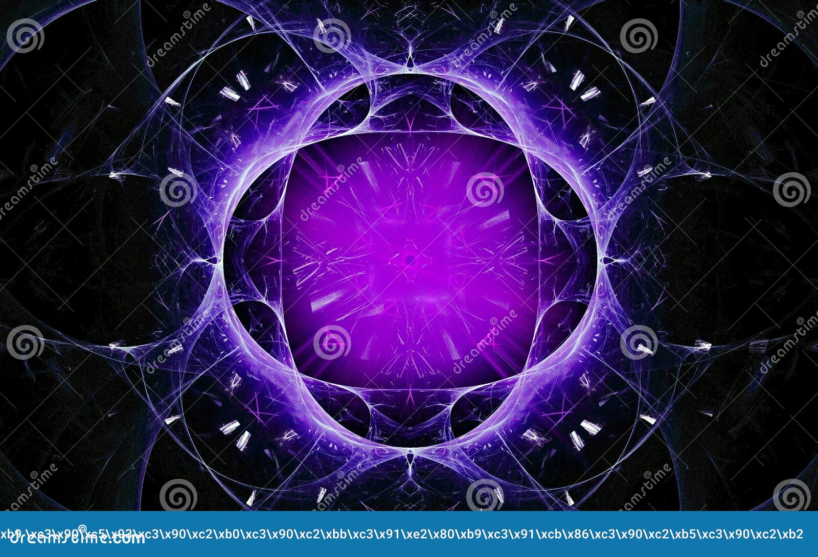 Digital Generated Image in the Form of Abstract Geometric Shapes of ...