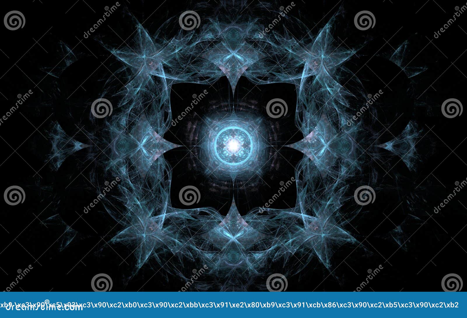 Digital Generated Image in the Form of Abstract Geometric Shapes of ...