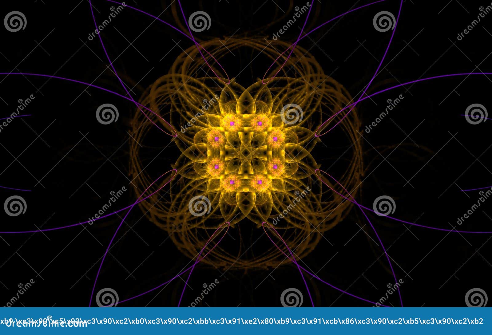 Digital Generated Image in the Form of Abstract Geometric Shapes of ...