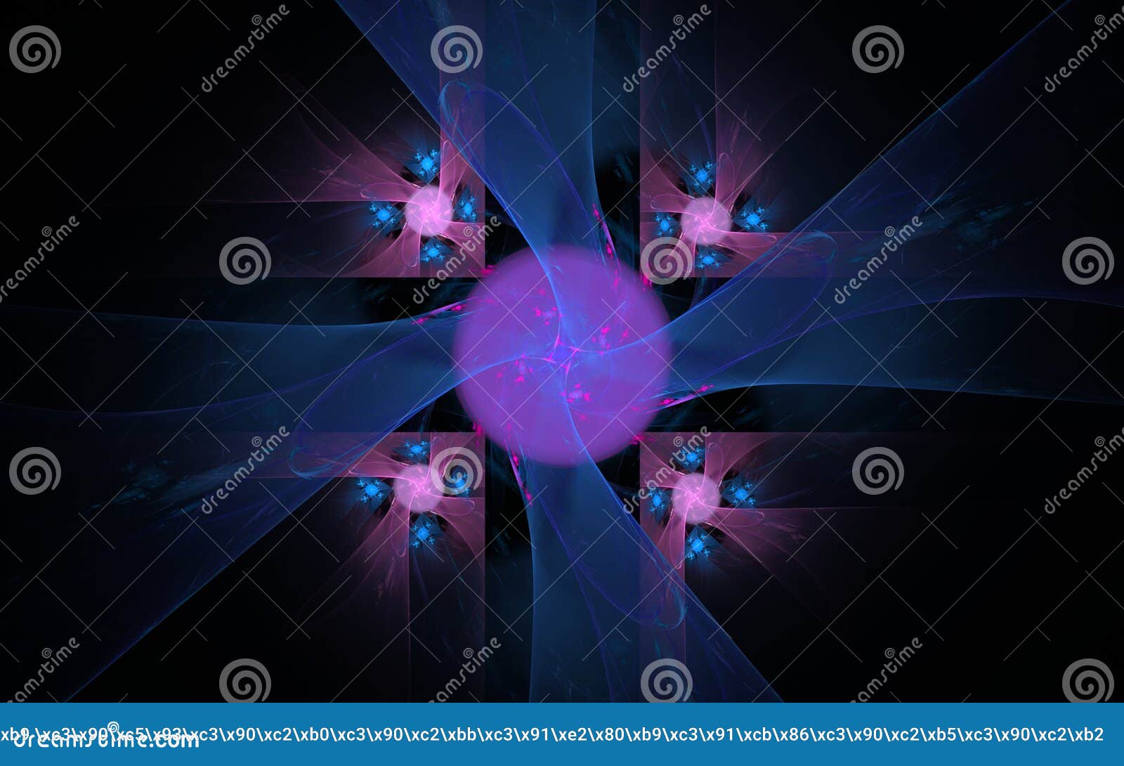 Digital Generated Image in the Form of Abstract Geometric Shapes of ...